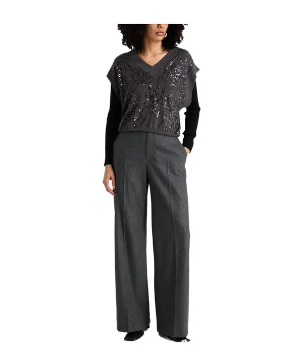 Brunello Cucinelli Plain Colour Casual Trousers