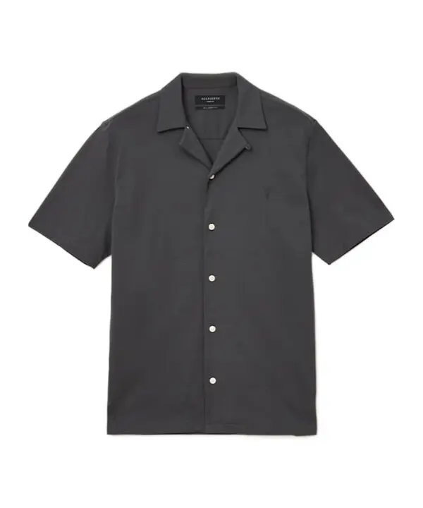 ALLSAINTS Hudson Relaxed Fit Ramskull Shirt