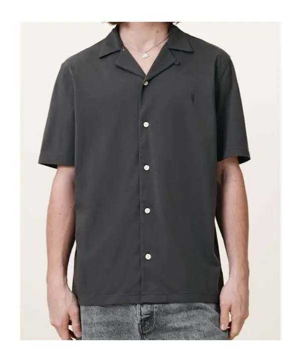 ALLSAINTS Hudson Relaxed Fit Ramskull Shirt