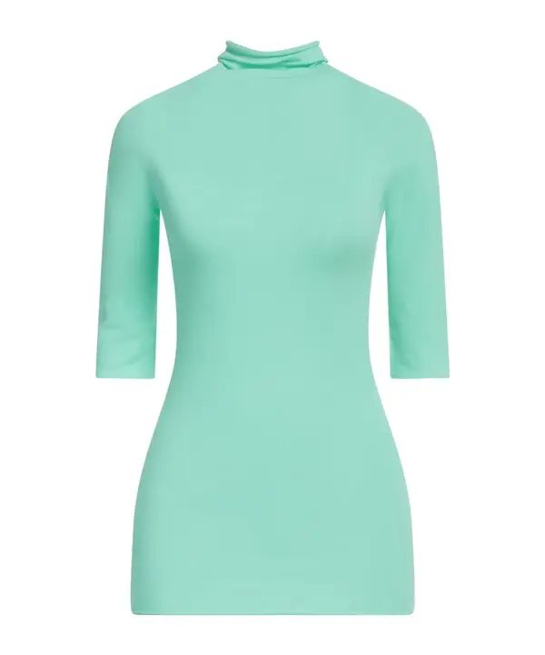 Sportmax Lightweight Knit Shortsleeve Turtleneck