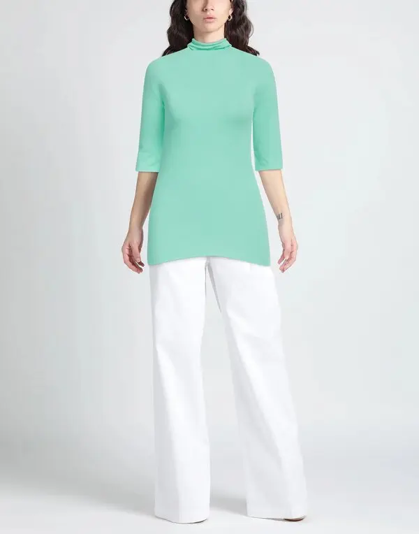 Sportmax Lightweight Knit Shortsleeve Turtleneck
