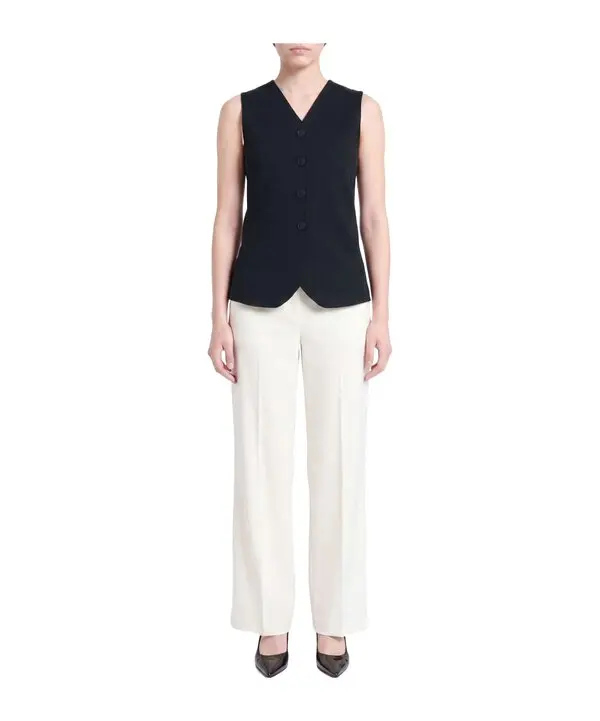 Max Mara Stretchy Fabric Waistcoats