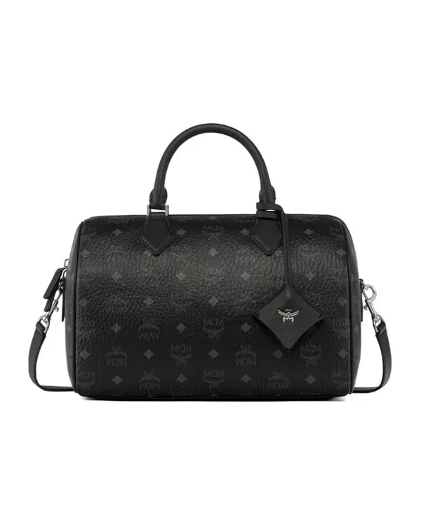 Mcm Zippered Shoulder Bag