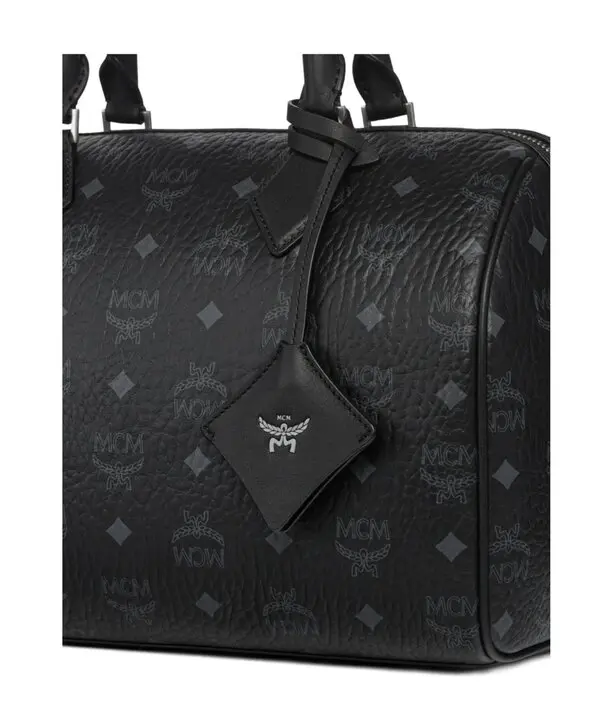Mcm Zippered Shoulder Bag