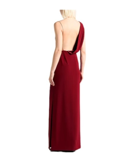 Max Mara Sleeveless Spliced Long Dress