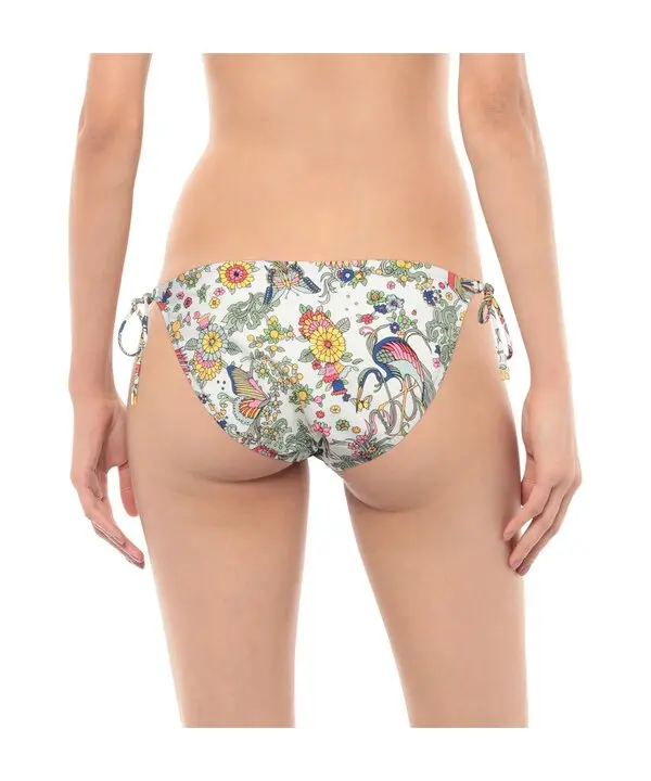 Tory Burch Floral Print Bikini Bottoms - Ivory