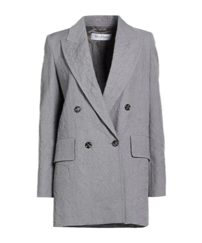 Max Mara Doublebreasted Blazer - Grey