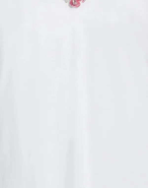 Dolce & Gabbana Short Sleeve V-neck T-shirt With Appliqués And Sequins