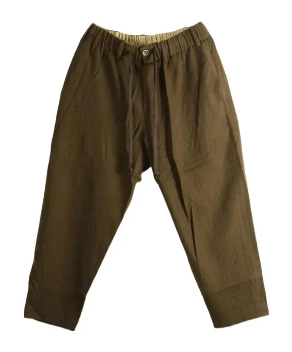 UMA WANG Elastic-waist Casual Trousers