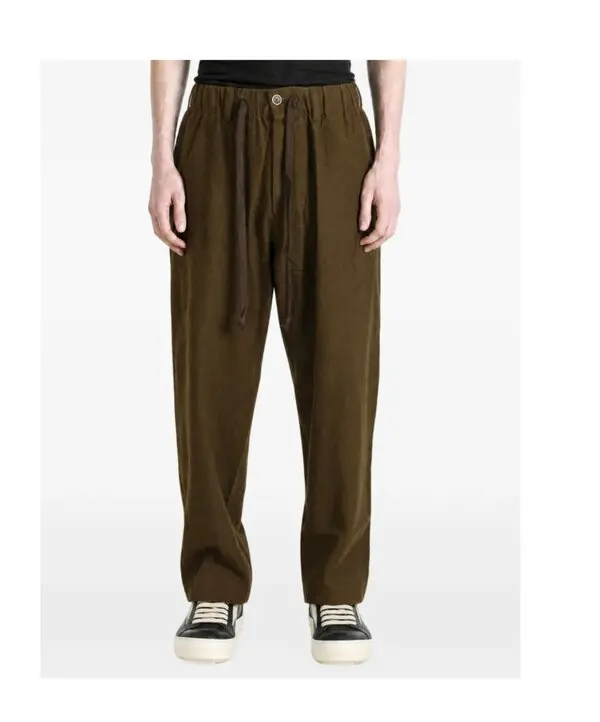 UMA WANG Elastic-waist Casual Trousers