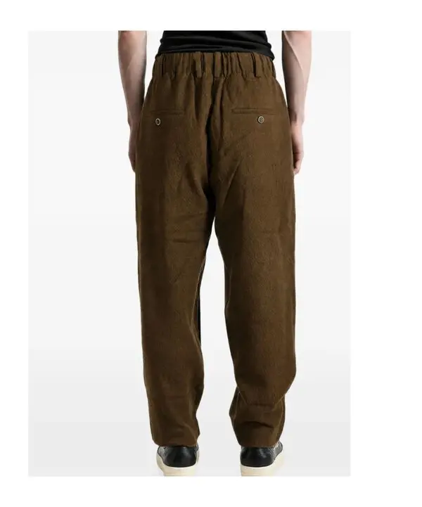 UMA WANG Elastic-waist Casual Trousers