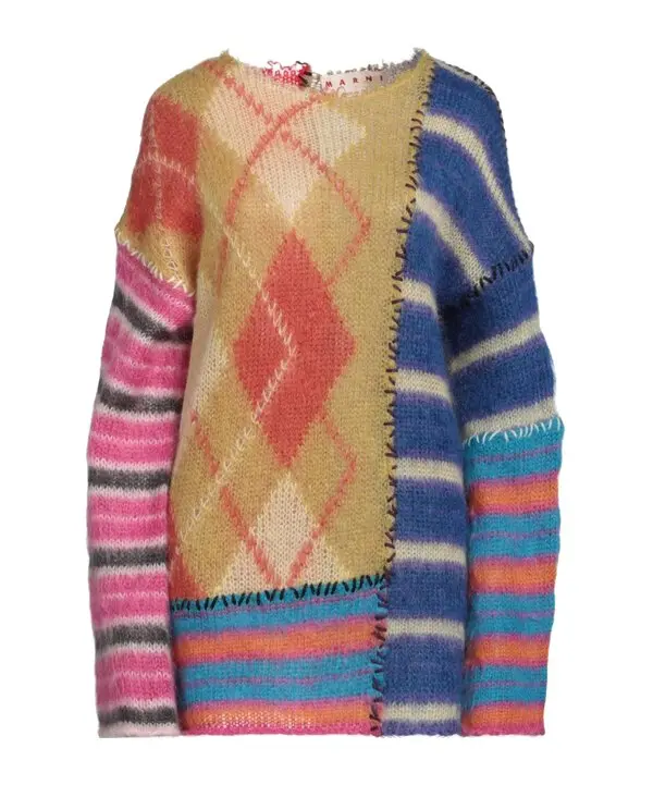 Marni Striped Knitted Top