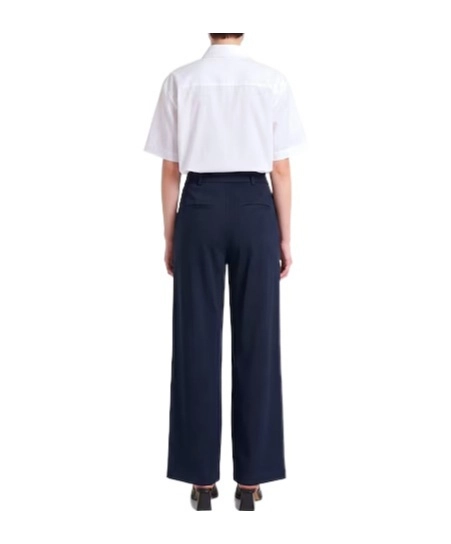 Max Mara Lightweight Wool Wideleg Trousers