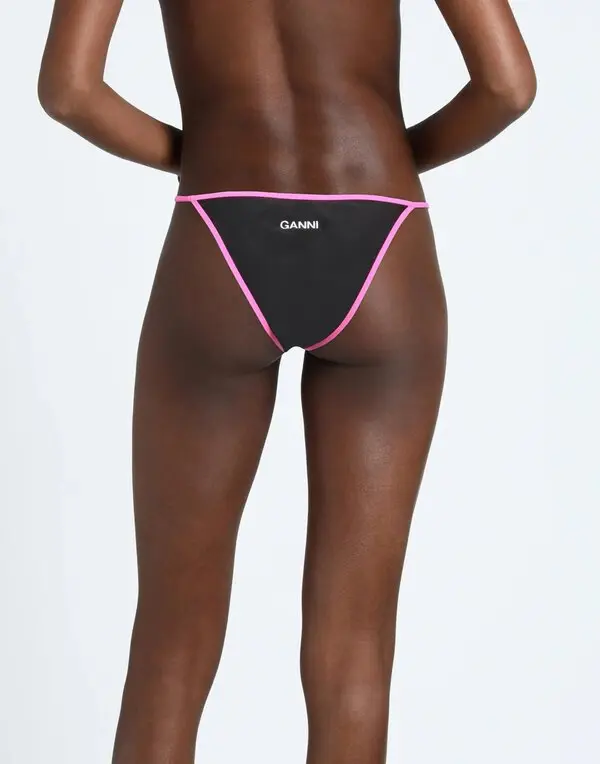 GANNI Twotone Bikini Bottoms