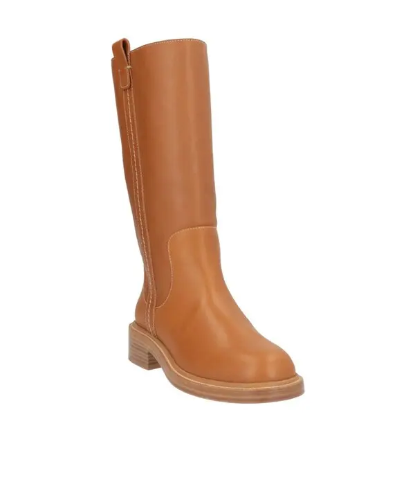 Chloé Simple Leather Boots
