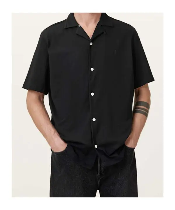 ALLSAINTS Hudson Camp-collar Shirt