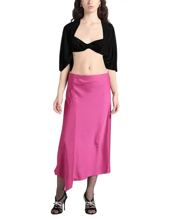 Saint Laurent Minimalist Shortsleeve Cropped Top