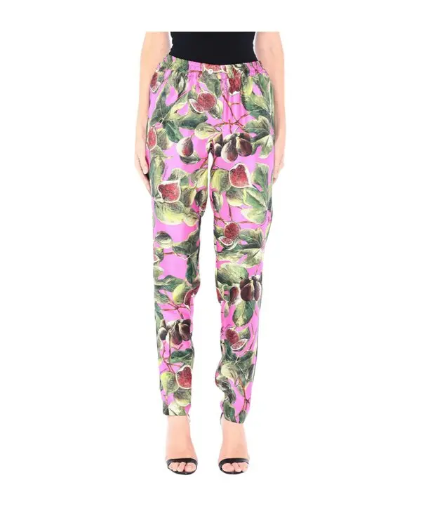 Dolce & Gabbana Printed Straight-leg Pants