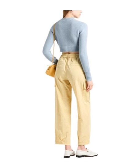 Max Mara Solidcolor Cashmere Knit Sweater