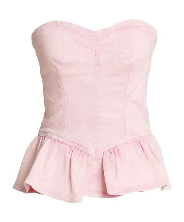 Isabel Marant Étoile Denim Peplum Top - No