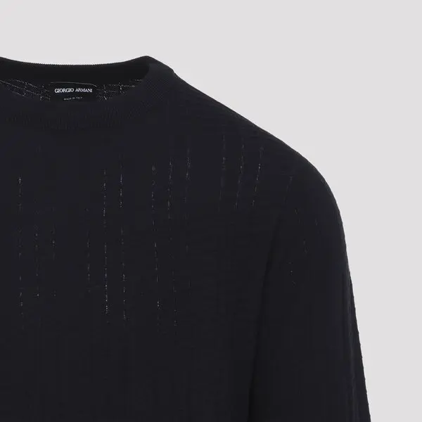 Giorgio Armani Waffle-knit Sweater