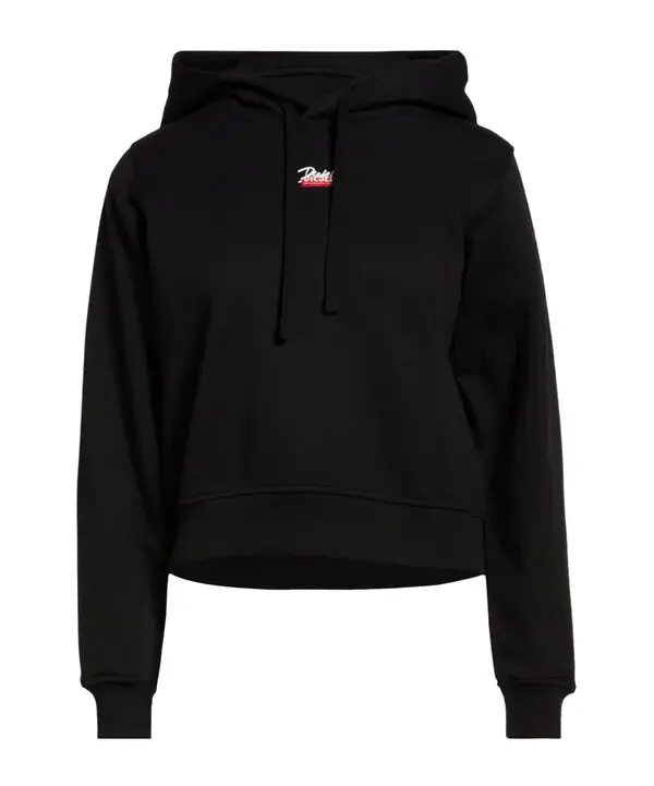 DIESEL® Solidcolor Hooded Longsleeve Sweatshirt