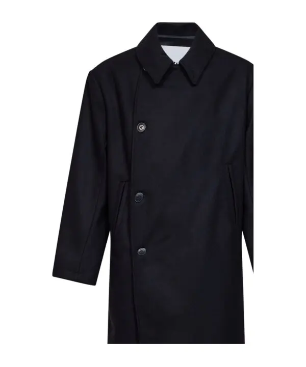 COSTUMEIN Long-sleeved Collared Coat
