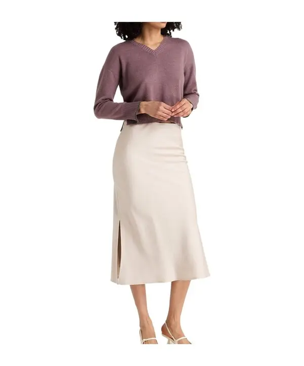 Brunello Cucinelli Mediumweight Cashmere Vneck Longsleeve
