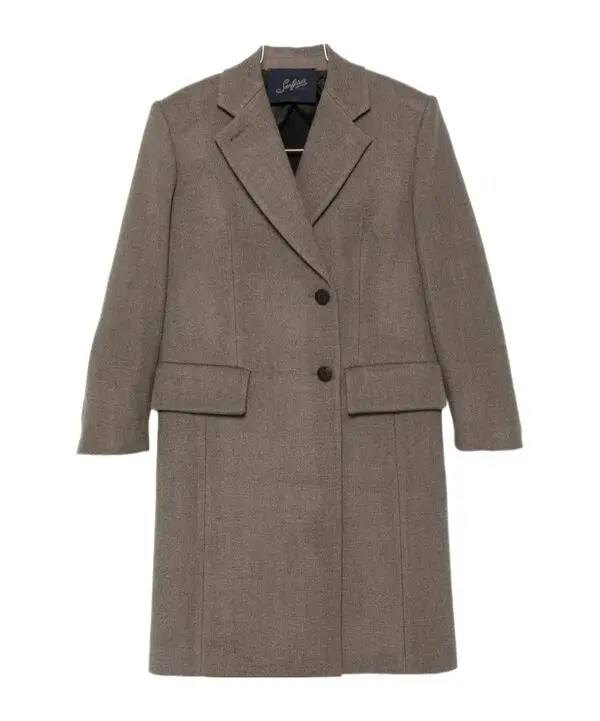 THE SEAFARER Double-breasted Belted Coat