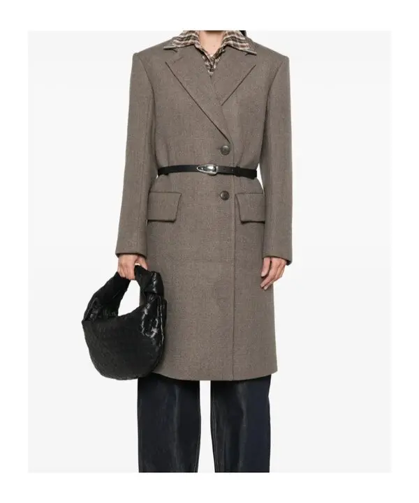 THE SEAFARER Double-breasted Belted Coat