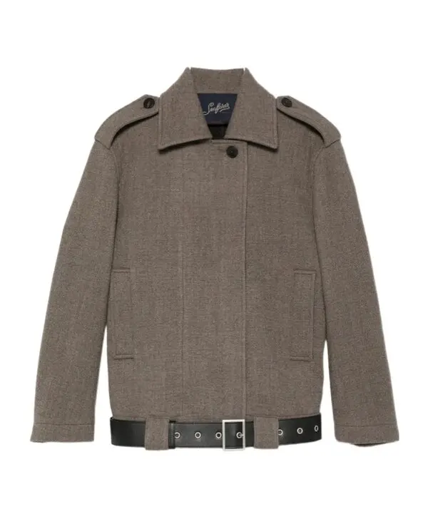 THE SEAFARER Michi Belted Jacket - No