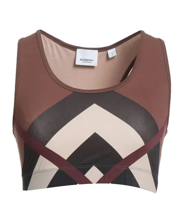 Burberry Multicolored Sleeveless Short Top