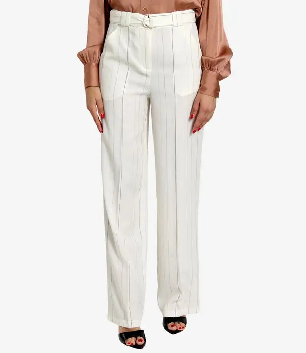 SEMICOUTURE Trousers Creamblack