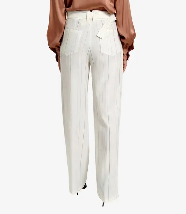 SEMICOUTURE Trousers Creamblack