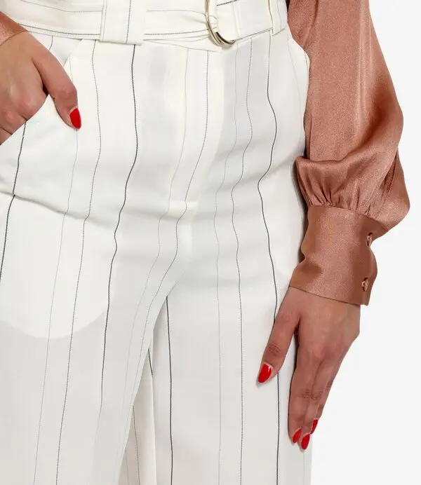 SEMICOUTURE Trousers Creamblack