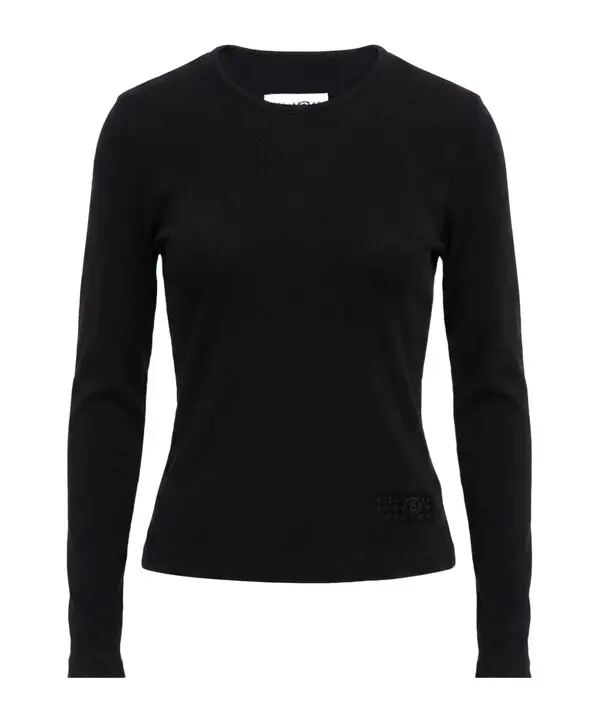 MAISON MARGIELA Ribbed Long-sleeved Knitted Sweater