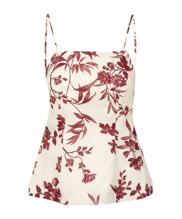 SEMICOUTURE Floral-print Camisole - Multicolor