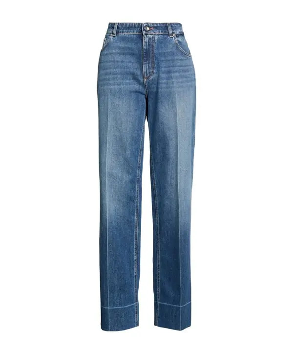 Dolce & Gabbana Darkwash Straightleg Jeans
