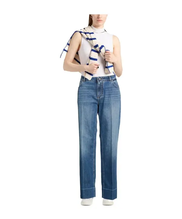 Dolce & Gabbana Darkwash Straightleg Jeans