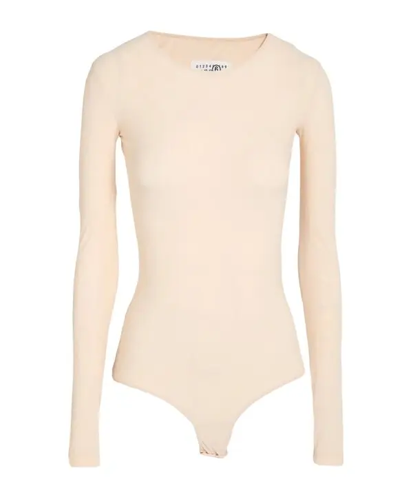 MAISON MARGIELA Solid-color Stretch Knitted Top