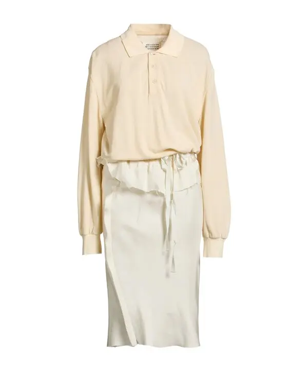 MAISON MARGIELA Piqué Twill Polo Dress - No