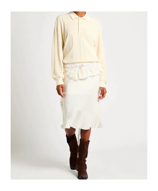 MAISON MARGIELA Piqué Twill Polo Dress