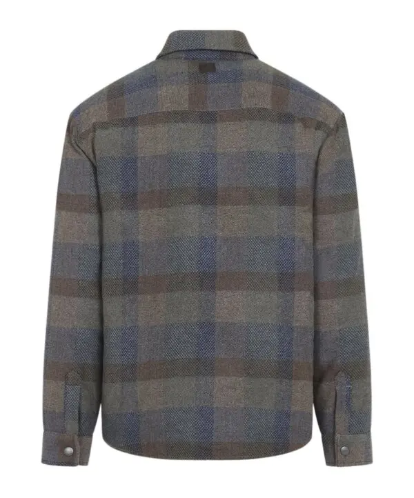 Etro Check-pattern Button-up Shirt