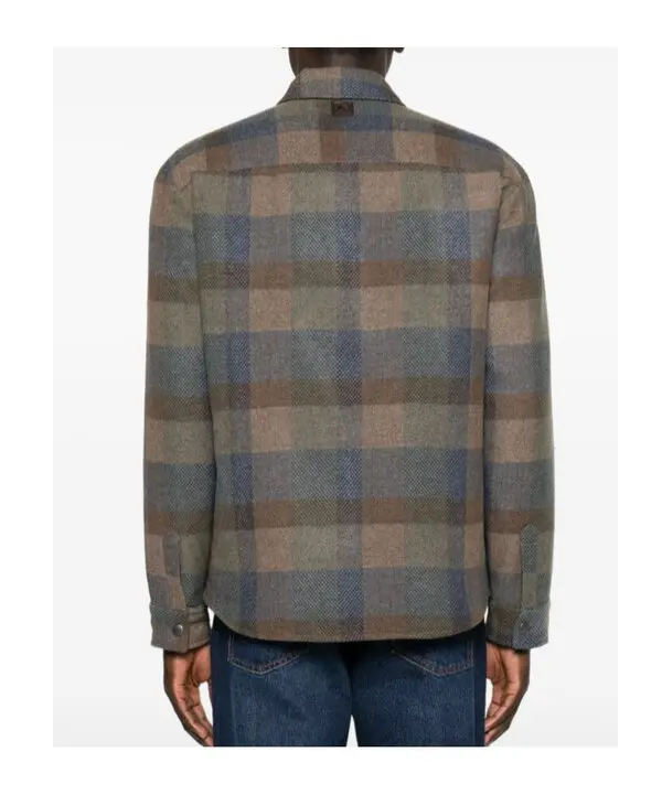 Etro Check-pattern Button-up Shirt