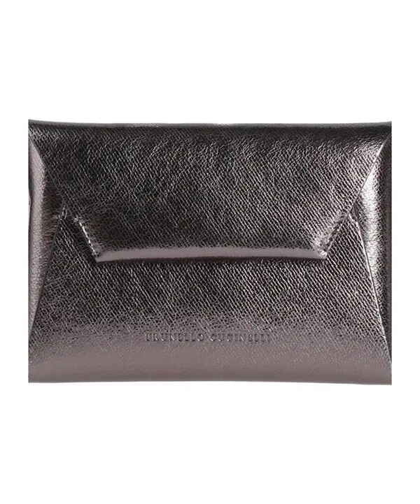 Brunello Cucinelli Metallic Small Clutch