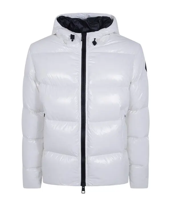 Herno Quilted Hooded Down Jacket - White
