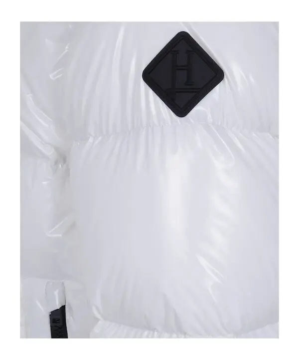 Herno Quilted Hooded Down Jacket - White