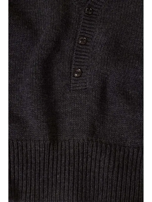 Our Legacy Long-sleeved Pullover - Charcoal-grey
