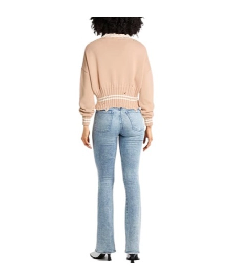 Marni Solid Color Breathable Knit Long Sleeve Top