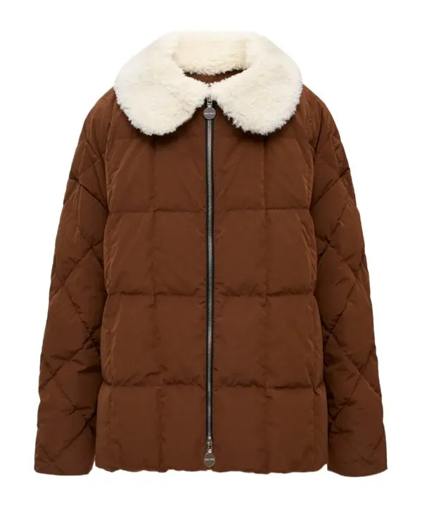 IENKI IENKI Quilted Long-sleeved Down Jacket
